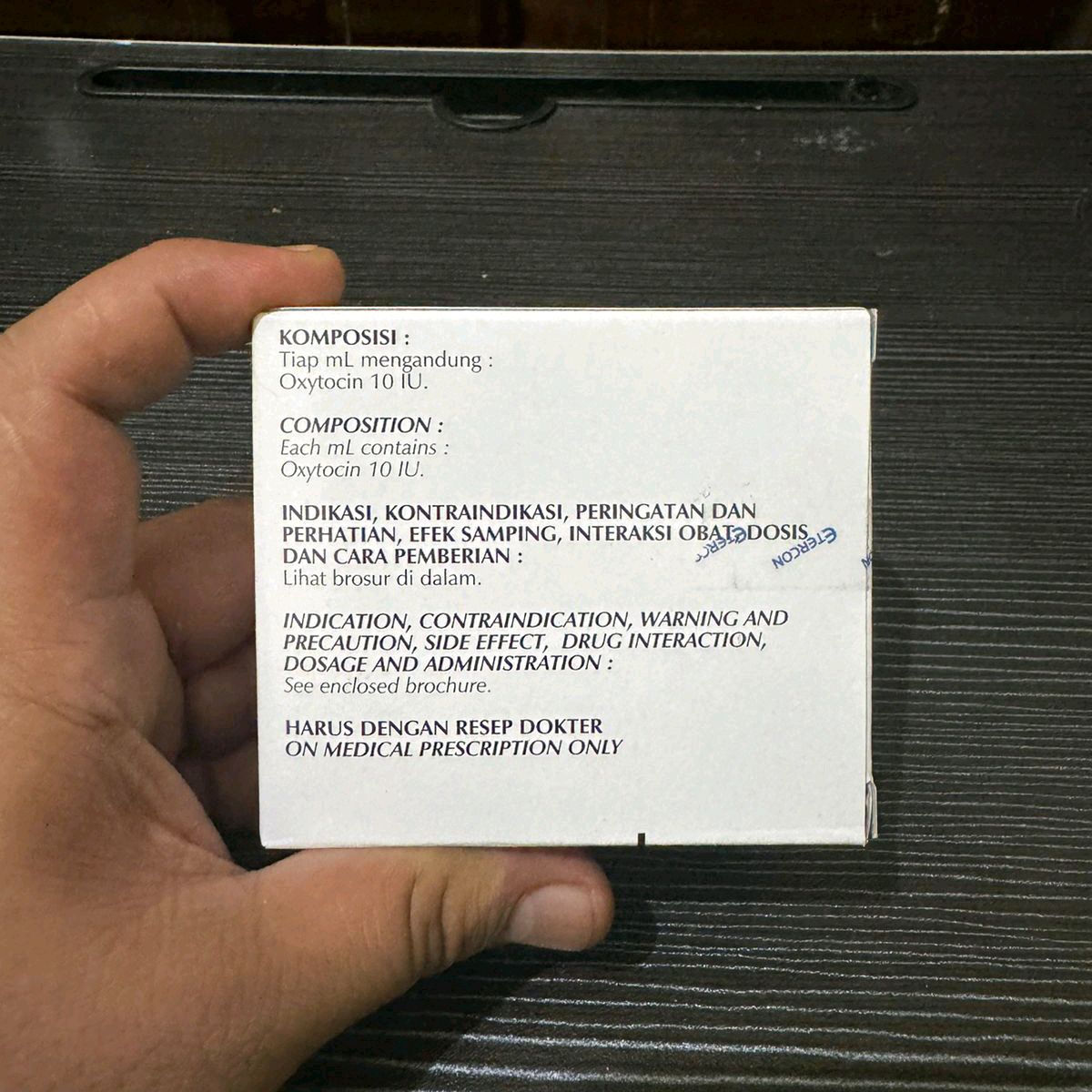 Jual Asli Dan Original Oxytocin10 Iu Injeksi Per Box Utuh Di Seller ...