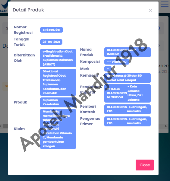 Jual Blackmores Daily Immune C 500 60 Tab - Suplemen Peningkat Sistem ...