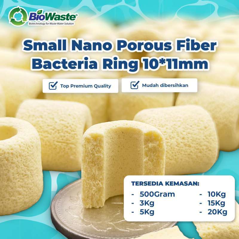 Promo Fishco Rumah Bakteri Media Filter Small Nano Porous Fiber ...