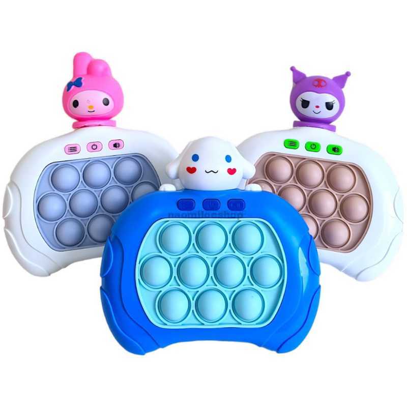 Jual Mainan Anak Quick Push Sanrio / Pop It Push Bubbe Game Challenhe ...