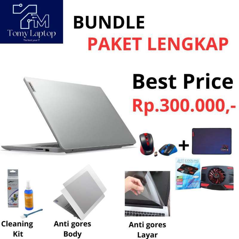 Jual Lenovo Ideapad Slim 1 Ryzen 3 7320u 8gb 512ssd Windows Office Original - Sand Bundle ...