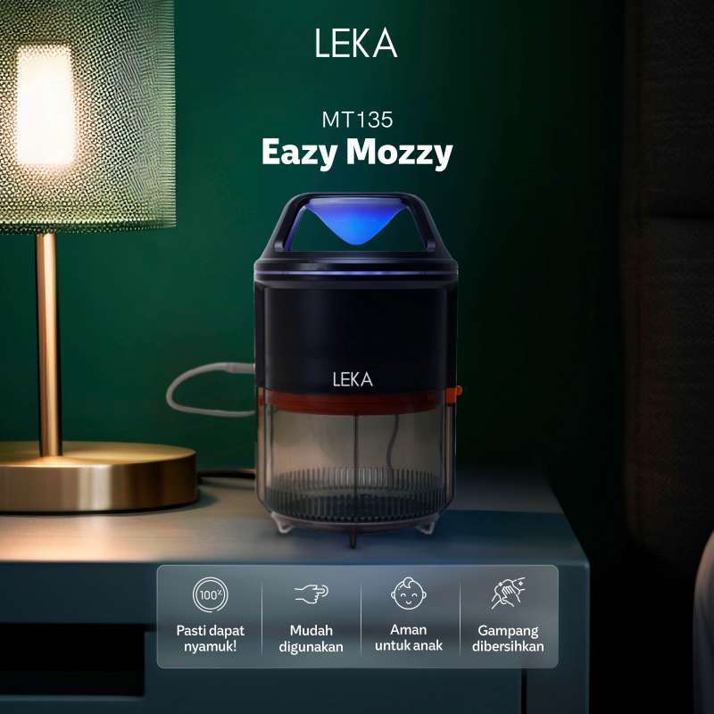 Promo Leka Mt135 Eazy Mozzy Mosquito Trap - Perangkap Lampu Penangkap ...