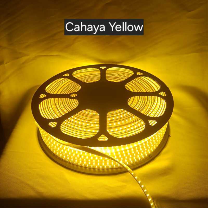 Jual Lampu Selang Led Strip 2835 120lp 1 Roll 100 Meter Ac 220v - Hijau ...