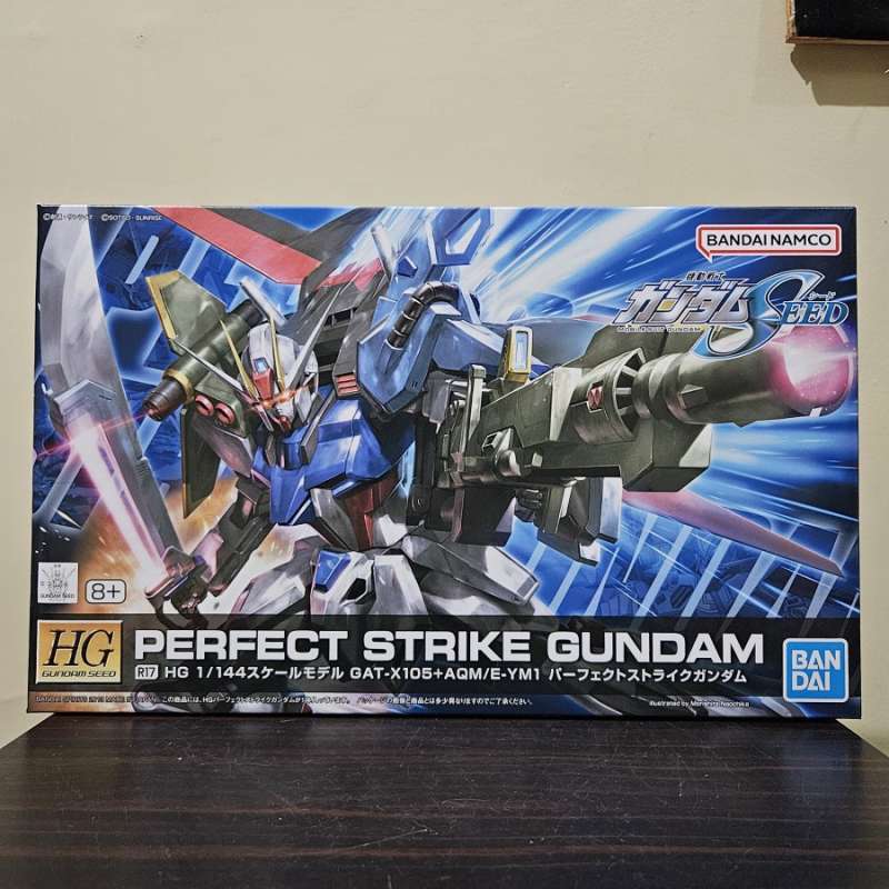 Jual Bandai Namco Model Kit Gunpla Hg 1/144 Gundam Seed Original - Perfect Strike Di Seller ...