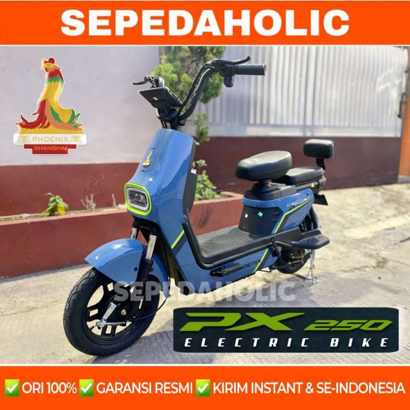 Promo Sepeda Listrik Phoenix Px 250 By Pacific Electric E Bike - Grey Diskon 8% Di Seller ...