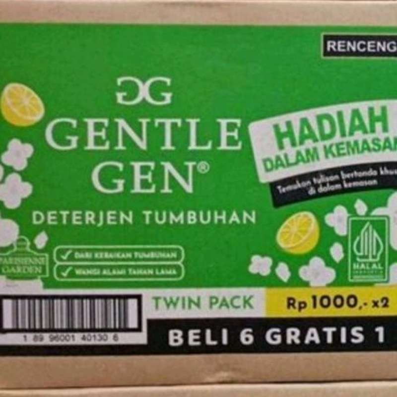 Jual Gentle Gen Renceng 1 Dus Isi 140 Sachet - Hijau Di Seller Arul ...