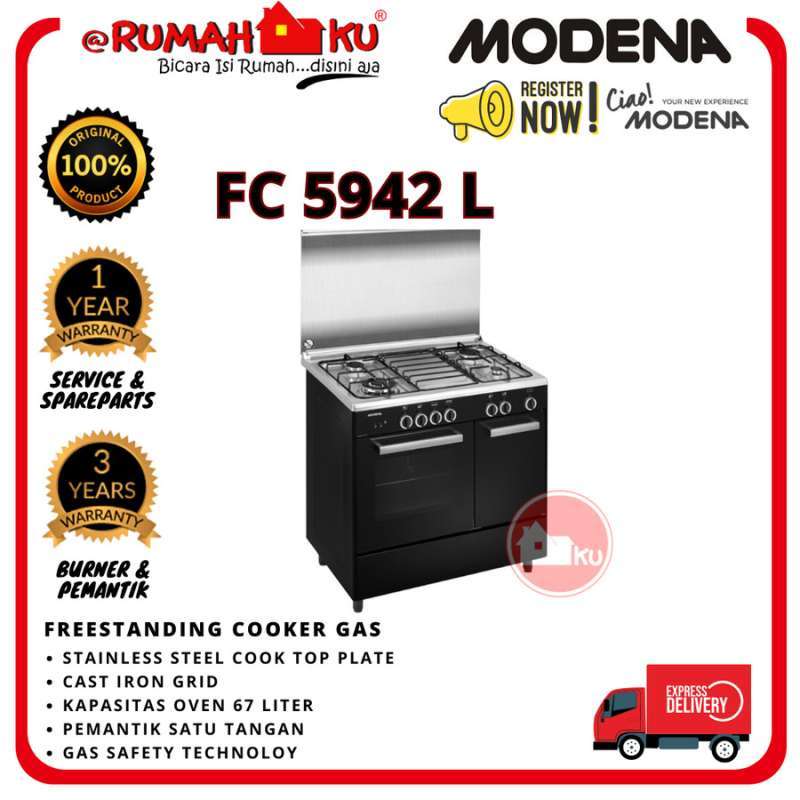 Jual Freestanding Cooker Modena Fc 5942 L Di Seller Rumahku Flagship ...