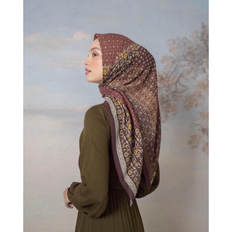 Jual Heaven Lights Saiba Scarf - Burgundy Di Seller Heaven Lights By ...