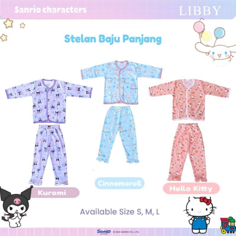 Jual [toms] [sml] [bundle Hemat 3stel] Libby (3stel) Baju/oblong ...