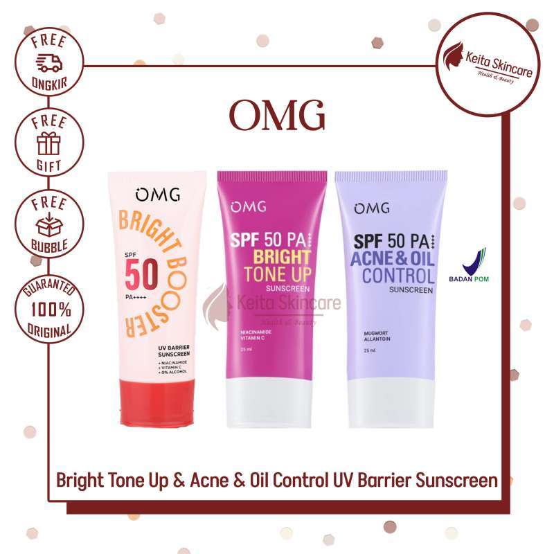 Jual Omg Uv Barrier Sunscreen 🏷️ 100% Original, Harga & Kualitas ...