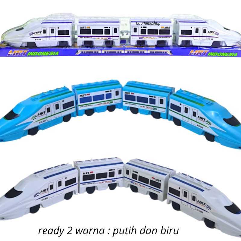 Jual Mrt Indonesia 60cm Jumbo Mainan Kereta Api Ceper Tarik Mainan Anak ...