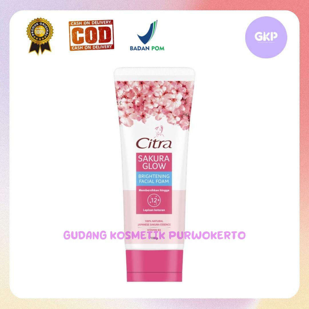 Jual Citra Sakura Glow Facial Foam 100gr Di Seller Gudang Kosmetik ...