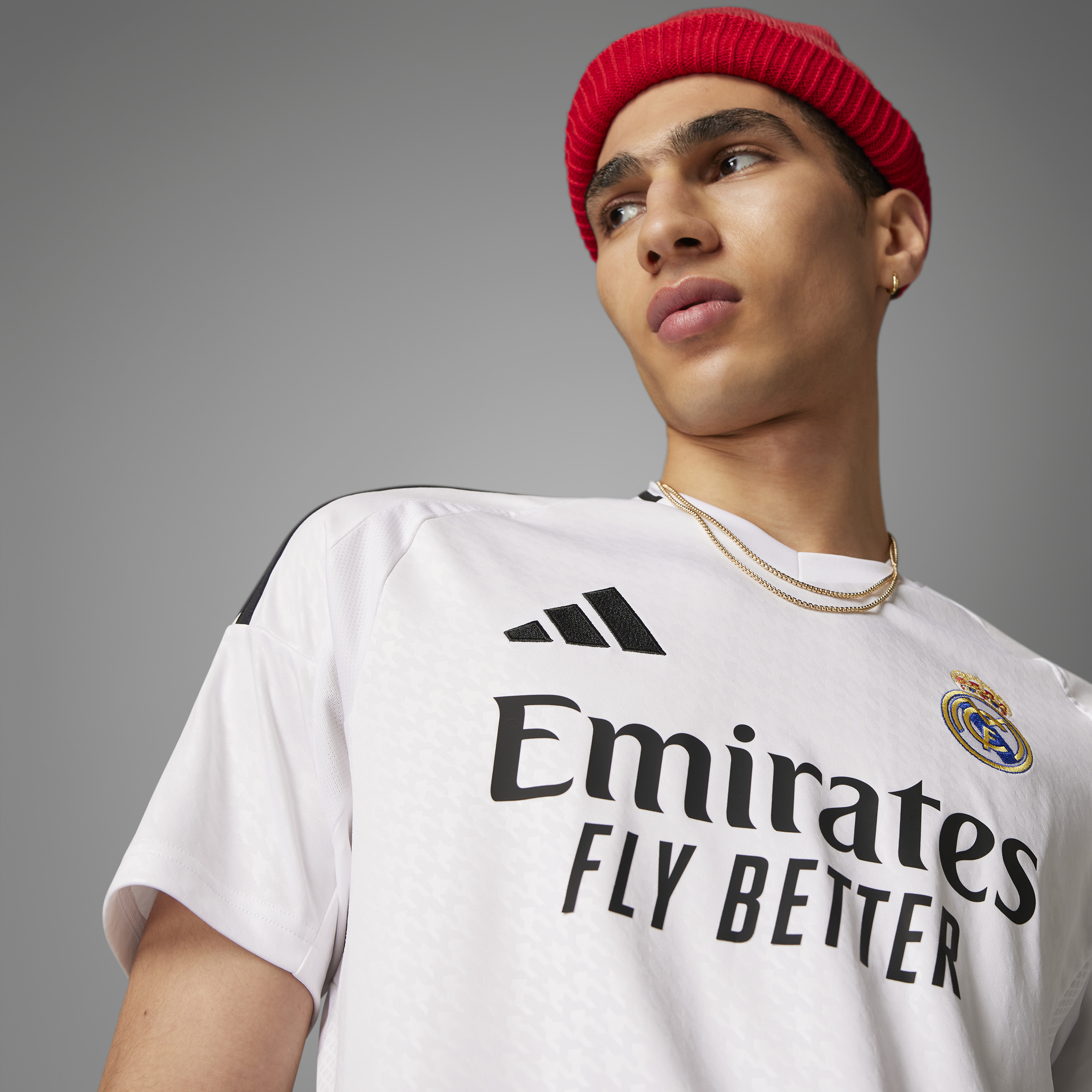Promo Adidas Men Football Jersey Real Madrid Home 24/25 Baju Bola Pria ...