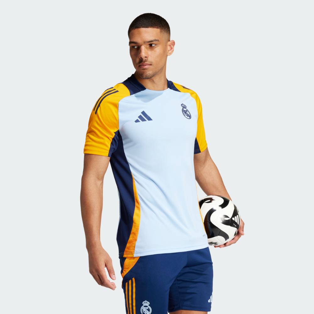 Promo Adidas Men Football Jersey Training Competition Real Madrid Tiro ...