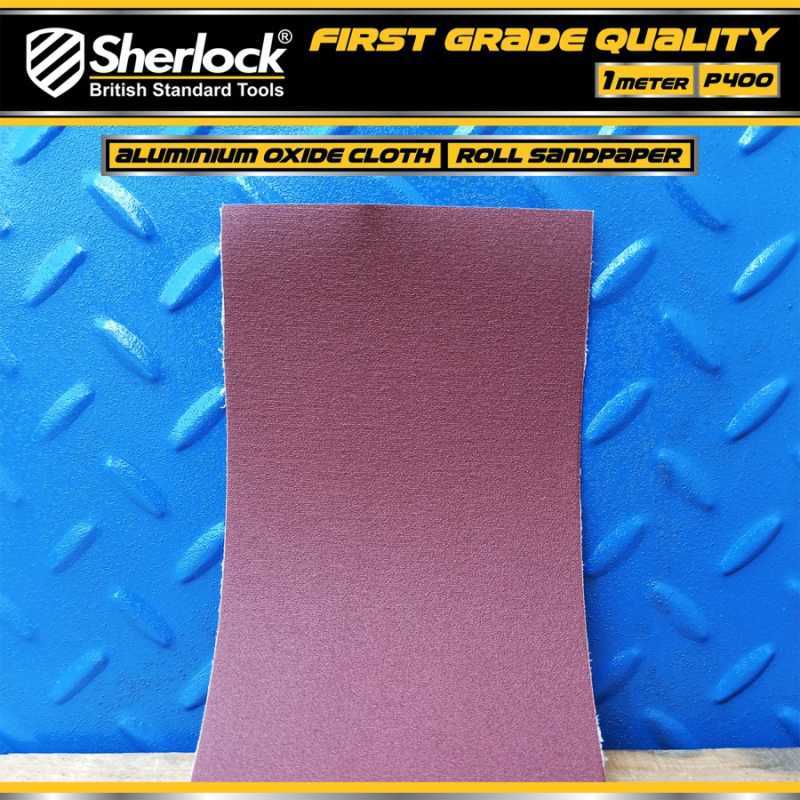Jual Amplas Meteran Ukuran P400 ( Super Aluminium Oxide ) Sherlock Flexigo Di Seller Sherlock ...