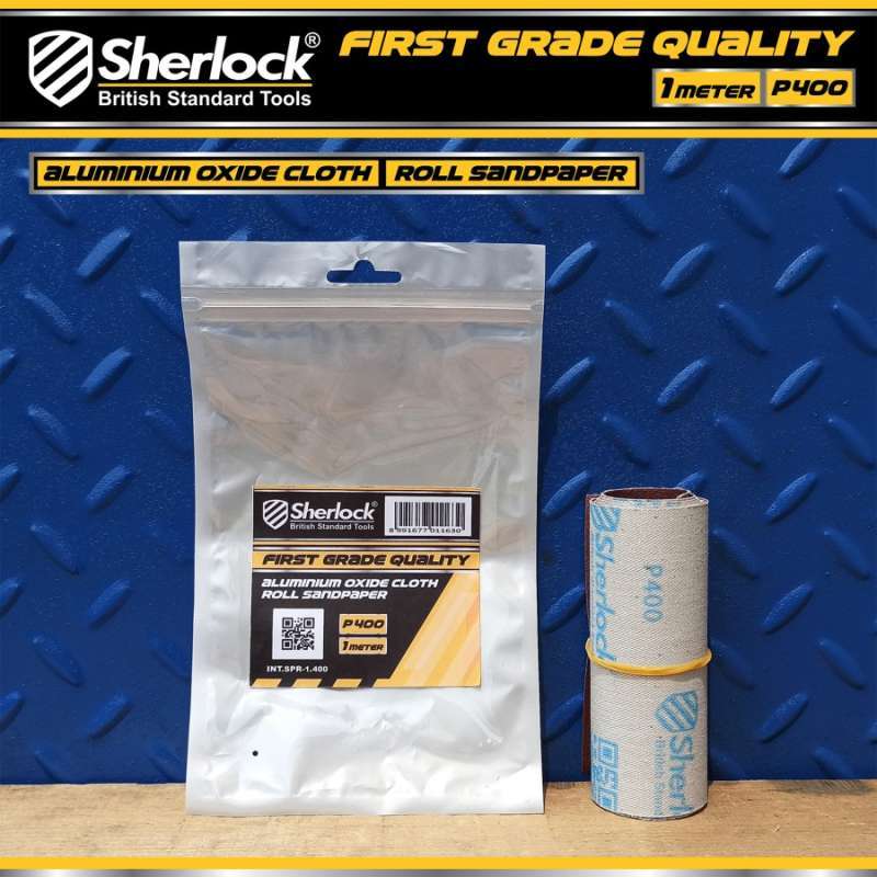 Jual Amplas Meteran Ukuran P400 ( Super Aluminium Oxide ) Sherlock Flexigo Di Seller Sherlock ...