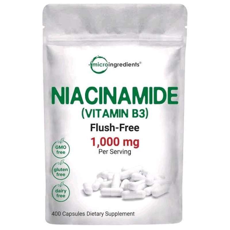 Promo Microingredients Niacinamide B3 1000mg Original Usa Suplemen ...