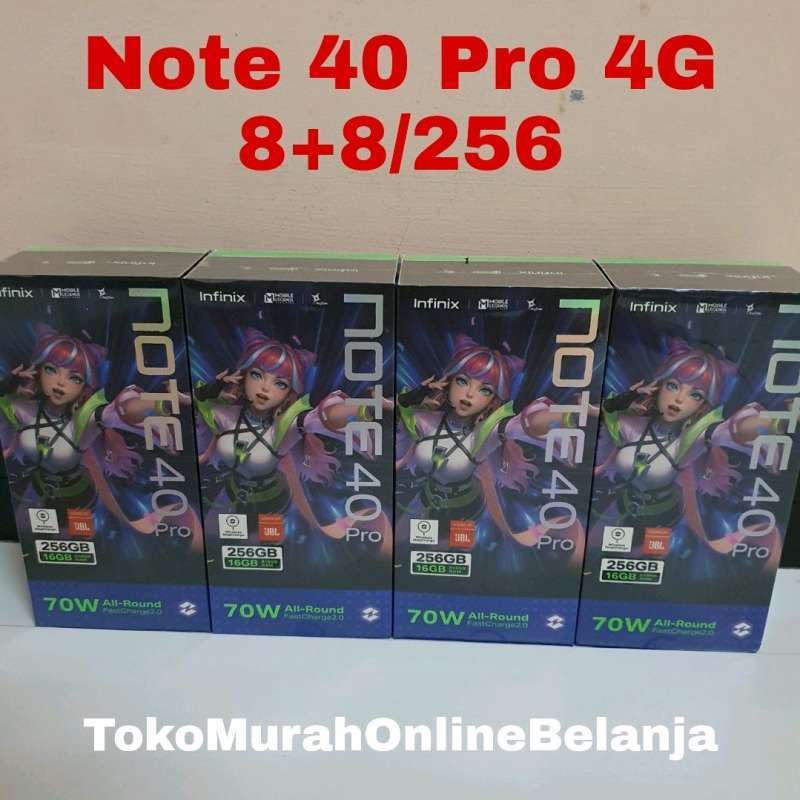Jual Infinix Note 40 Pro Plus 12 Gb Spesifikasi Original, Murah & Diskon Harga Juni 2024 | Blibli