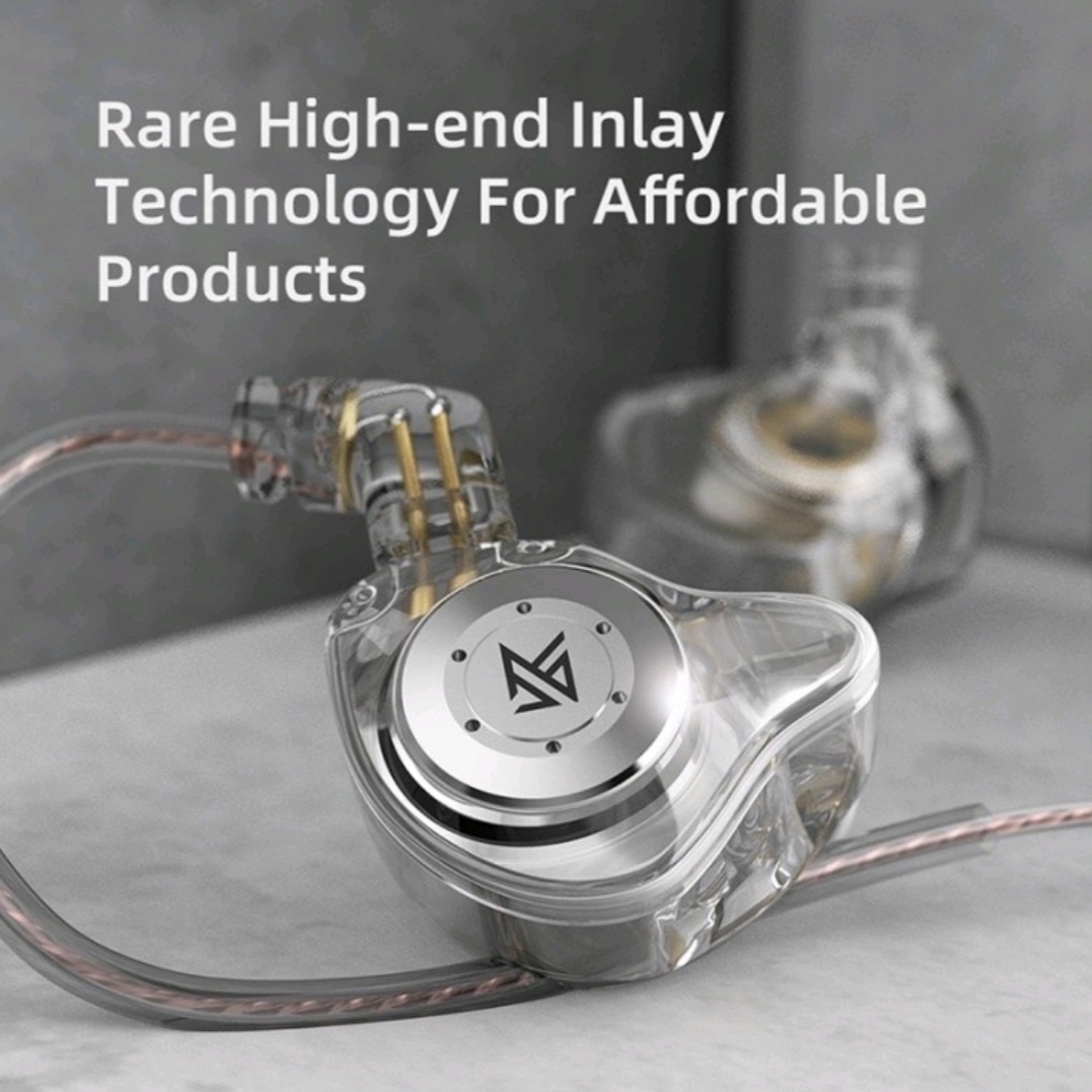 Promo Earphone Kz Edx Pro With Mic Original Headset Stereo Monitoring ...