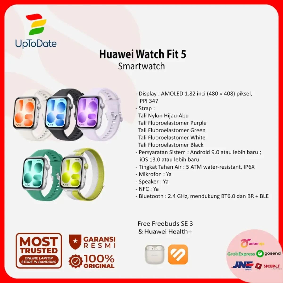 HUAWEI Watch Fit SE 🔥 - Terlengkap & Harga Terbaru Mei 2026