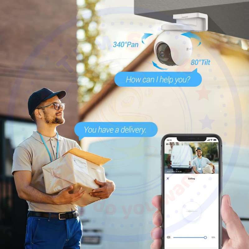 Jual Ezviz Eb8 4g Simcard 2k 3mp Home Ip Camera Cctv Outdoor Battery ...