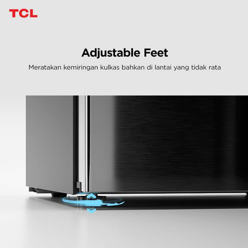 Promo Tcl Kulkas 2 Pintu Side By Side Kapasitas 633l - No Frost ...