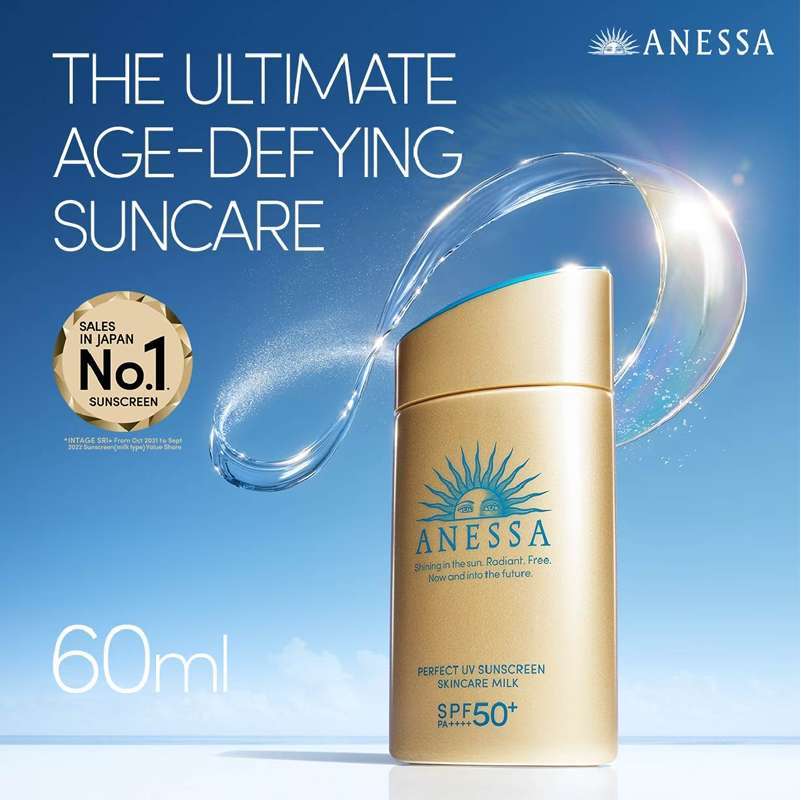 Jual Anessa Perfect Uv Sunscreen Skincare Milk Spf 50+ Pa++++ 60ml Di Seller Bcorp - Kelapa ...