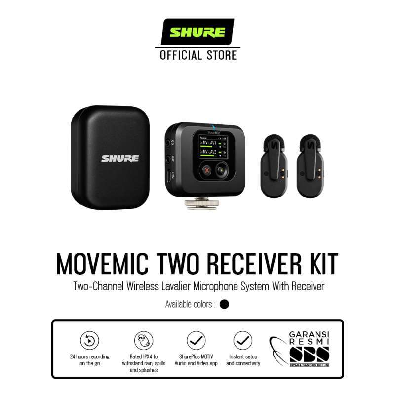 Mirophone Wireless Shure Garansi Resmi Indonesia 🔥 Harga Murah Maret 2025