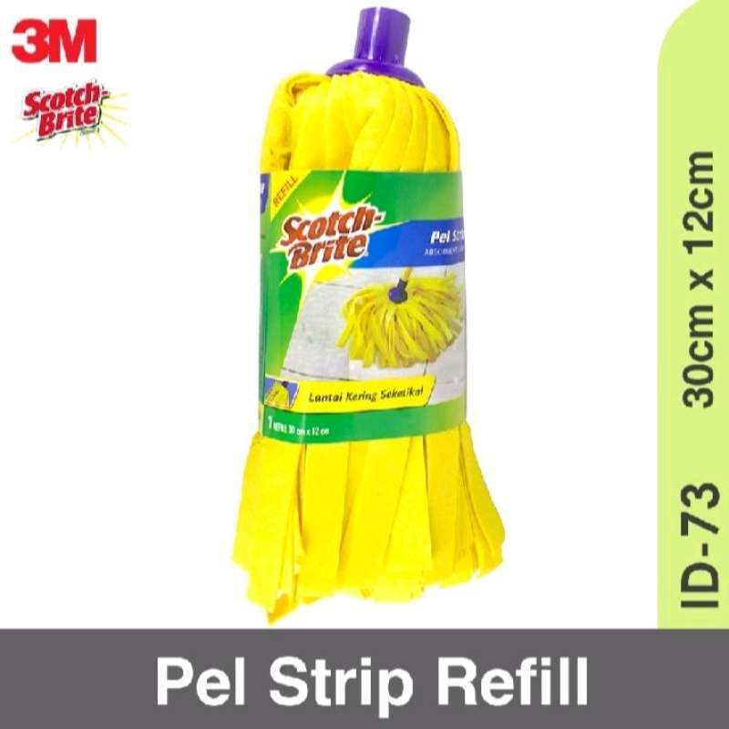Promo 3m Scotch Brite Kain Pel Refill Isi Ulang Id-73 Strip Kuning ...