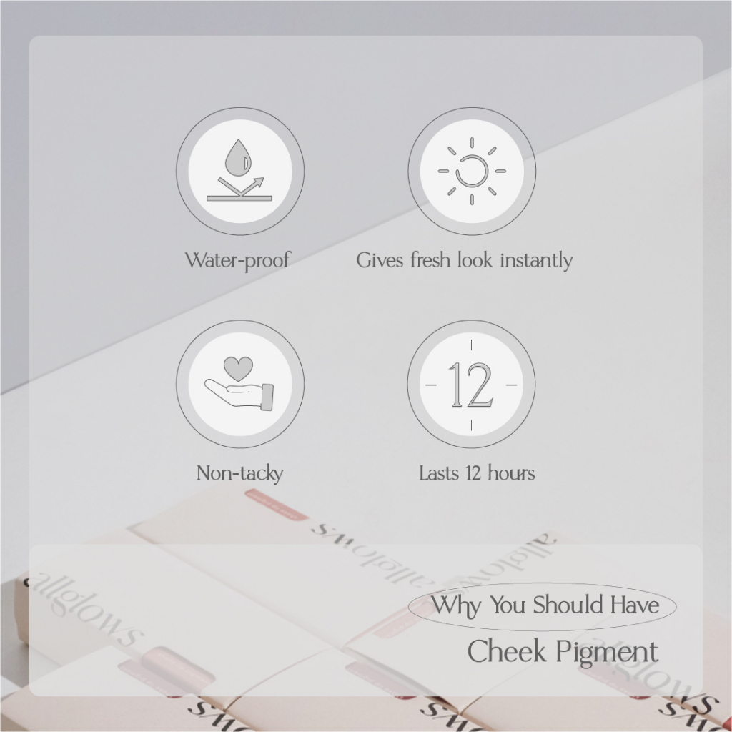 Promo Allglows - Cheek Pigment (liquid Blush, Matte Finish, 8 Hours ...