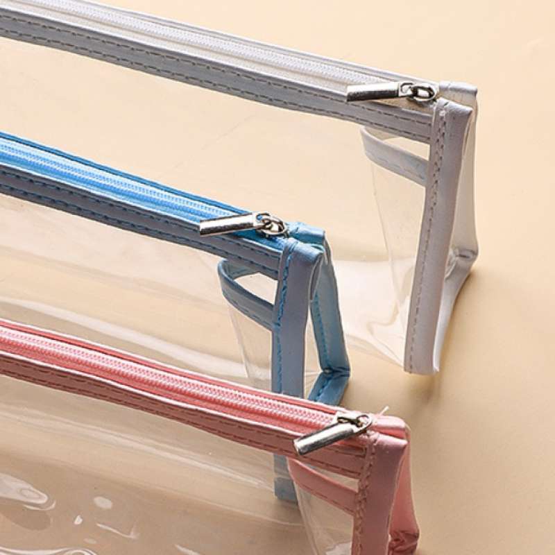 Promo Raja Import S5993 Kotak Pensil Bening / Kotak Pensil Kapasitas ...