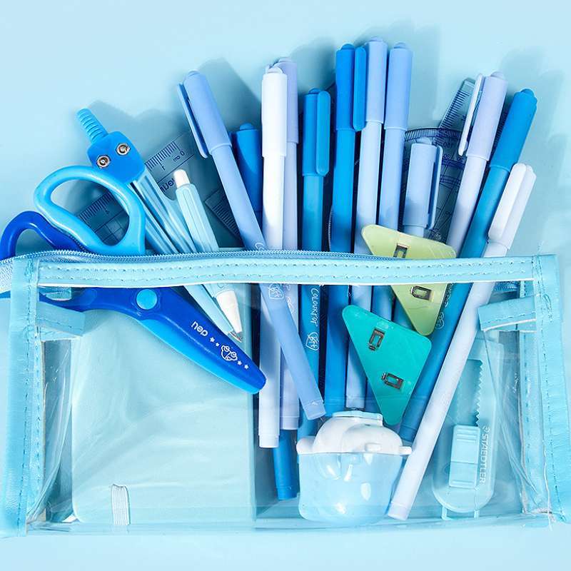 Promo Raja Import S5993 Kotak Pensil Bening / Kotak Pensil Kapasitas ...