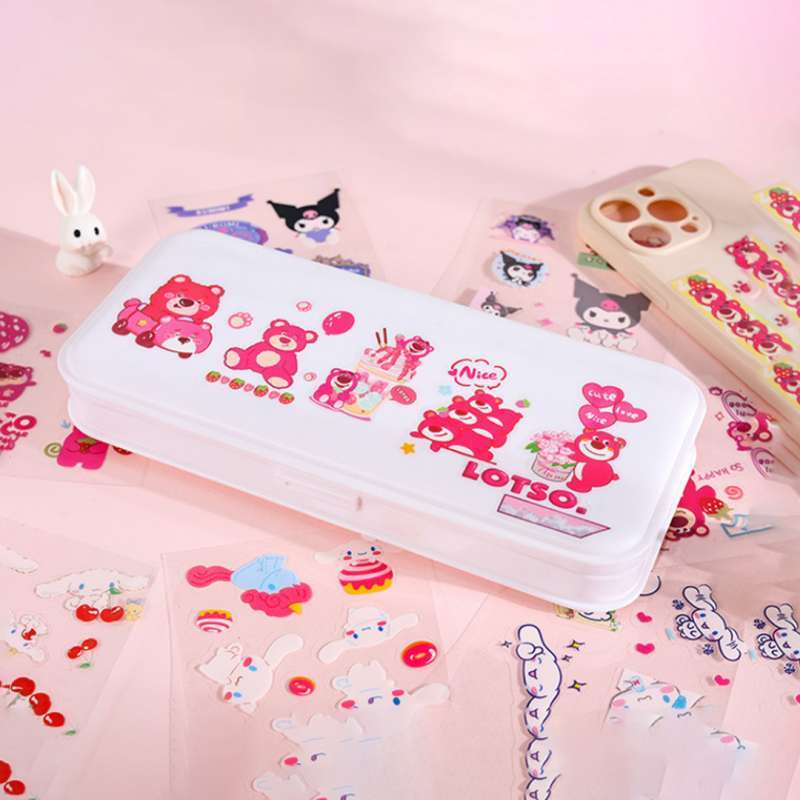 Promo Raja Import 5872 Stiker 100 Lembar / Sticker Motif Kartun Korea ...