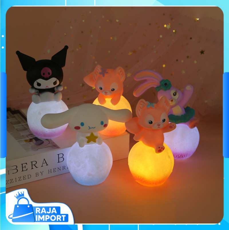 Promo Raja Import L6143 Lampu Led Karakter Sanrio / Topper Cake 3d ...