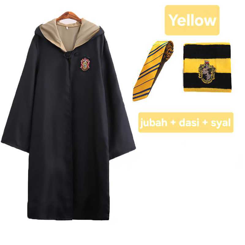 Jual Bajukidddie Kostum Harry Potter Jubah Penyihir Cosplay Halloween ...