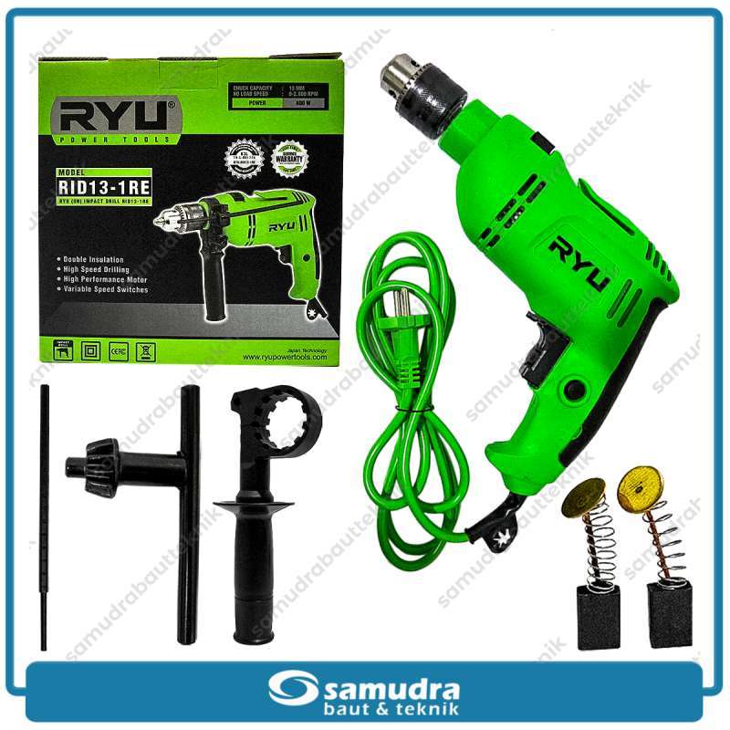 Jual Ryu Rid 13-1 Re Tekiro Impact Drill Mesin Bor Listrik Beton Di ...