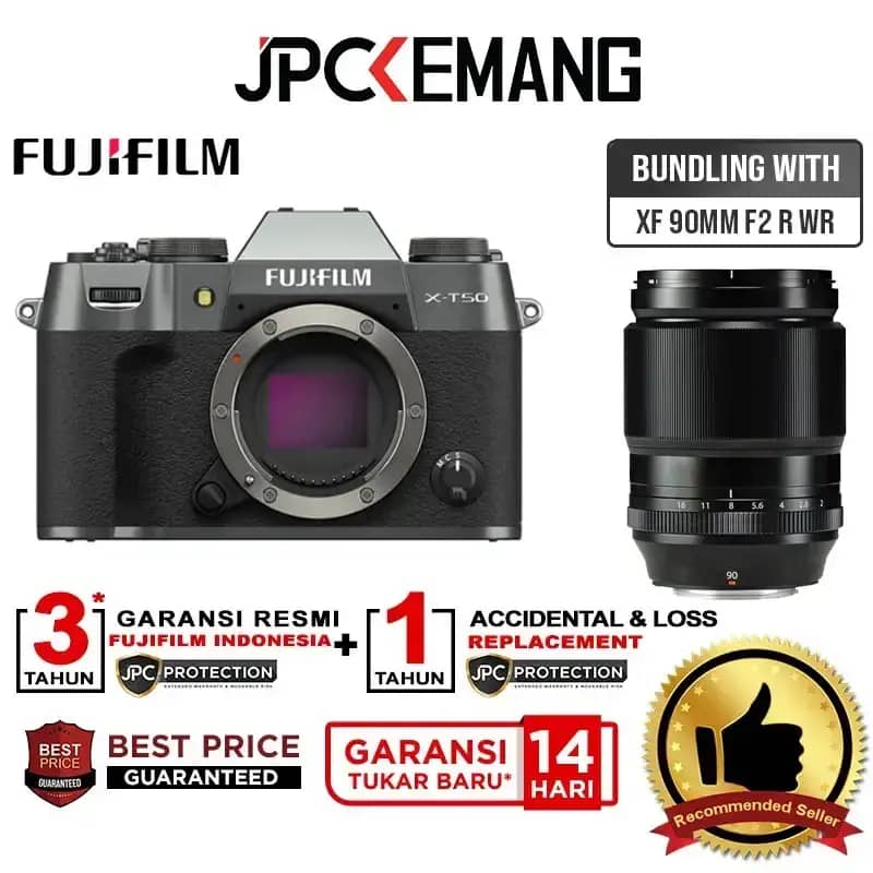 Promo Jpc Kemang Fujifilm Xt50 Body Only Fuji X-t50 Xt 50 Mirrorless ...