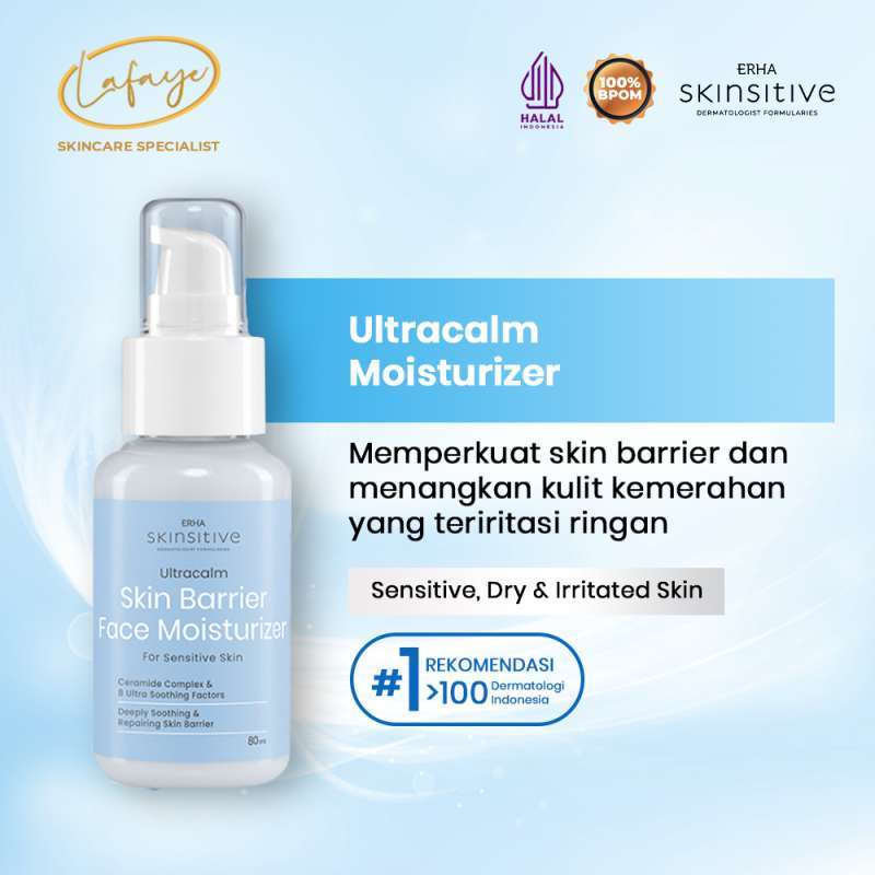 Promo Erha Skinsitive Ultracalm Skin Barrier Face Moisturizer 80 Ml ...