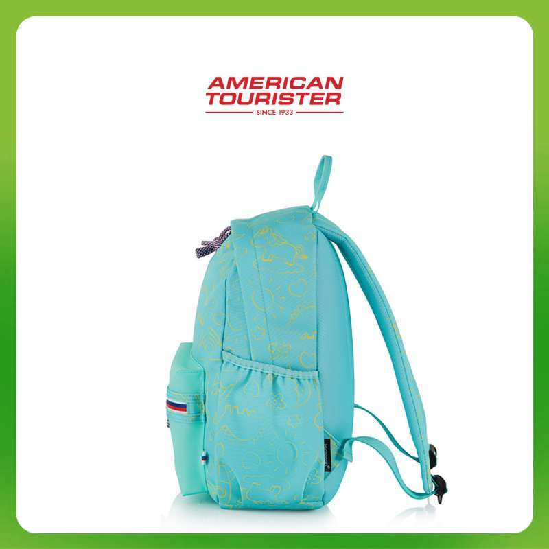 Jual American Tourister Little Carter Backpack M Antimicrobial - Aqua Di Seller House Of ...