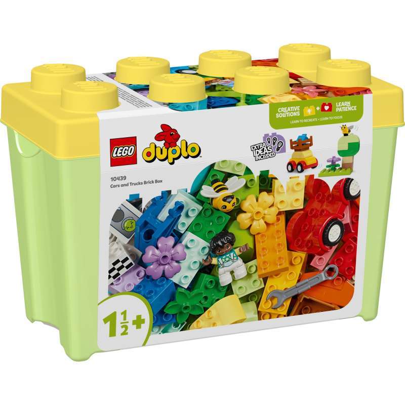 Jual Lego Duplo Classic 10439 Cars And Trucks Brick Box (80 Pieces ...