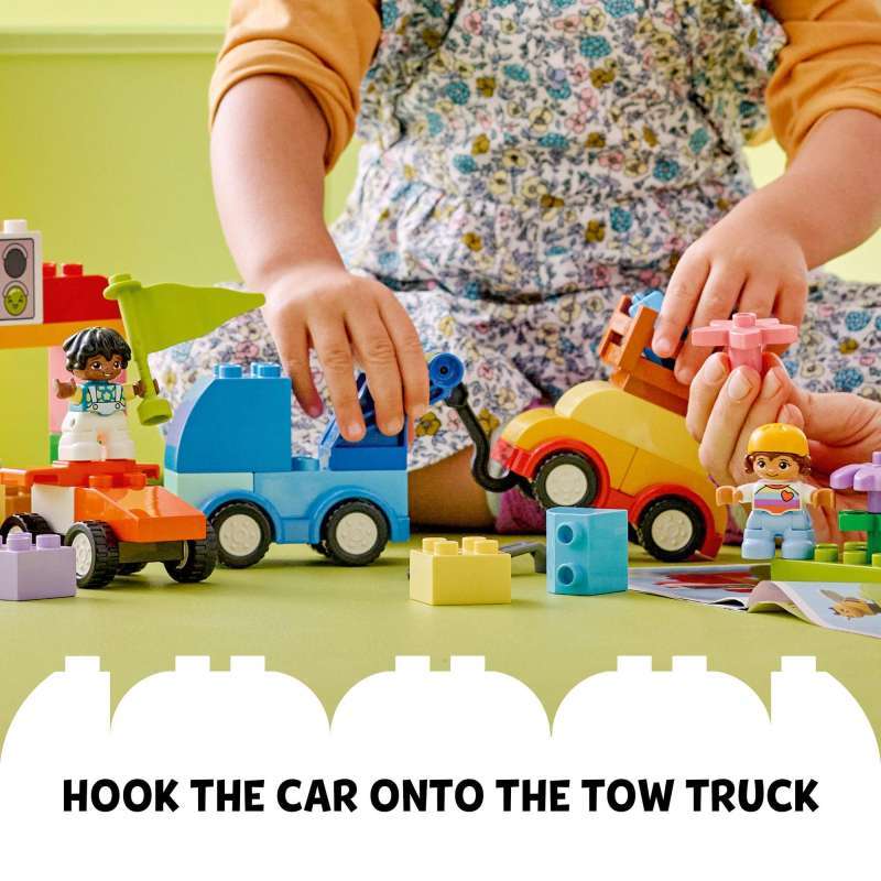 Jual Lego Duplo Classic 10439 Cars And Trucks Brick Box (80 Pieces ...