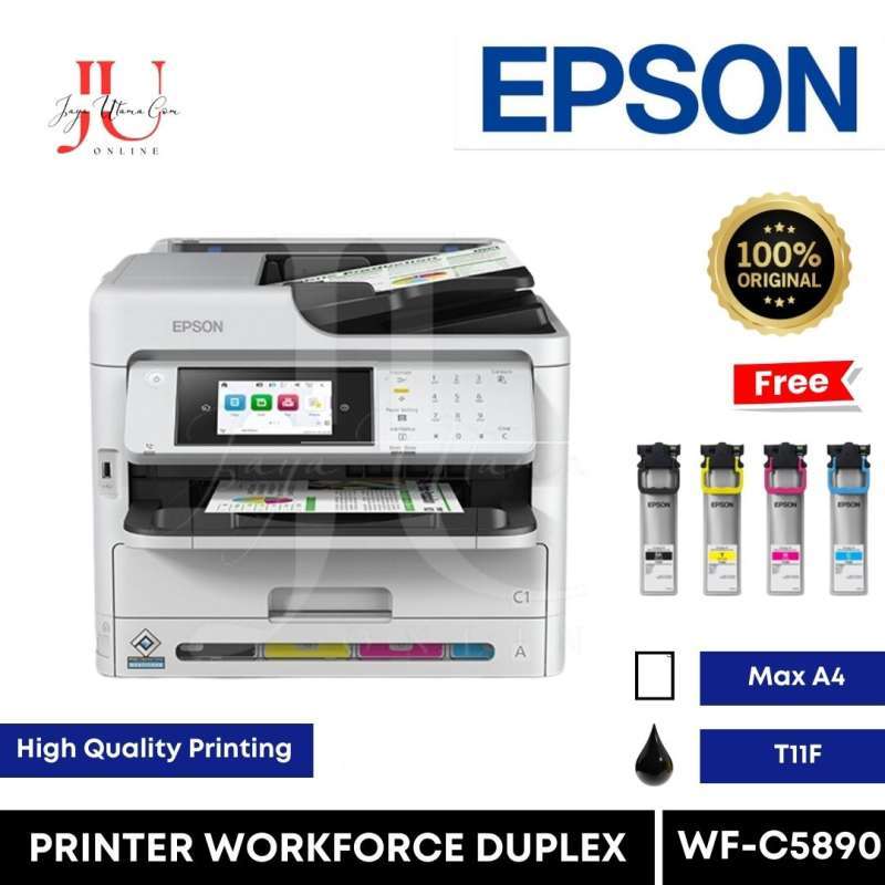 Promo Printer Epson Workforce Pro Wfc5890 Wf-c5890 Wf C5890 Wi-fi Duplex Lan - Pengganti Wf ...