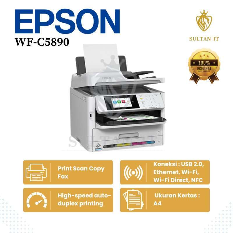 Promo Printer Epson Workforce Pro Wf C5890 Wi-fi Duplex Lan - Pengganti ...
