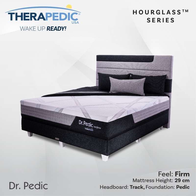 Jual Therapedic Kasur Springbed Backsense Dr Pedic ( Full Set ) - 180 X ...