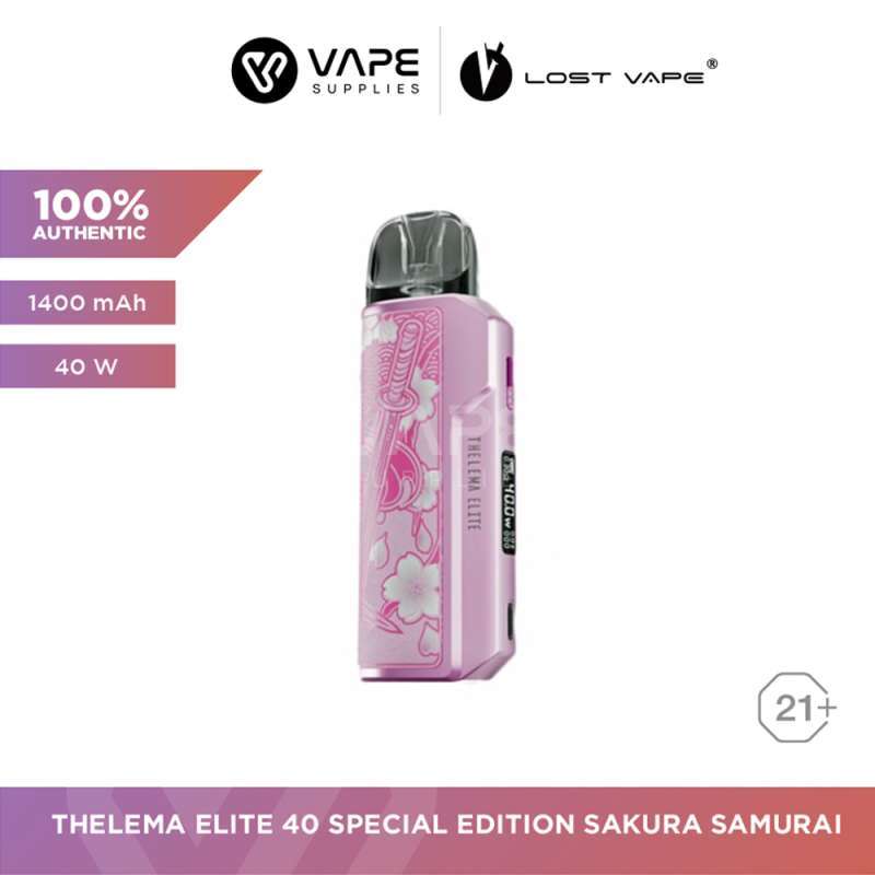 Jual Thelema Elite 40 Special Edition Sakura Samurai 40w 1400mah ...