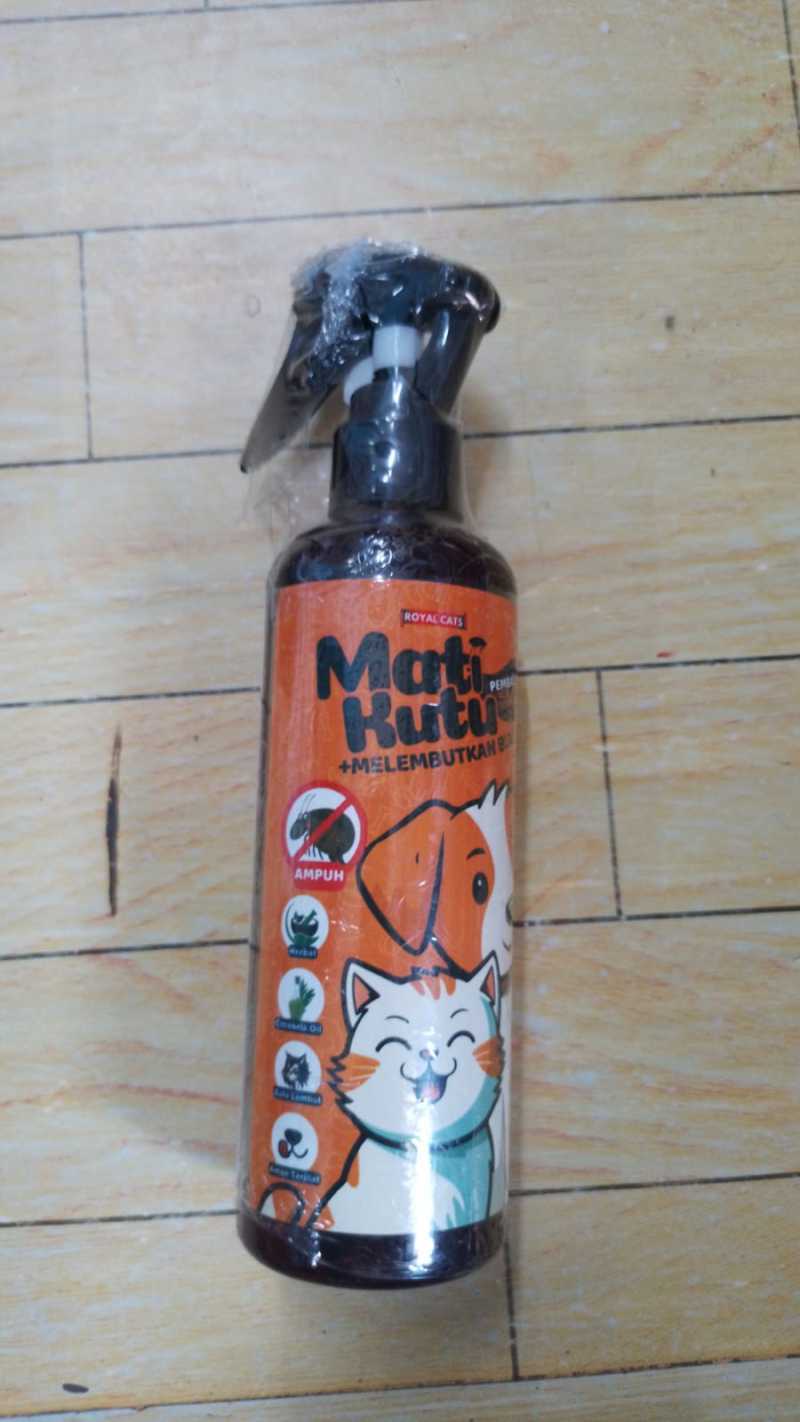 Jual Mati Kutu Anti Kutu Pembasmi Kutu Kucing Dan Anjing - 250 Ml Di ...