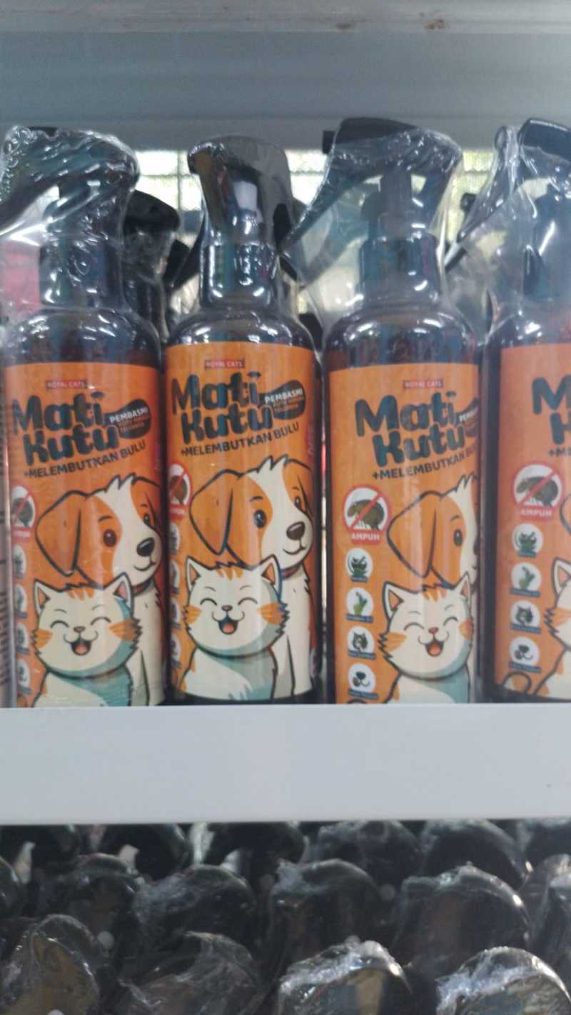 Jual Mati Kutu Anti Kutu Pembasmi Kutu Kucing Dan Anjing - 250 Ml Di ...