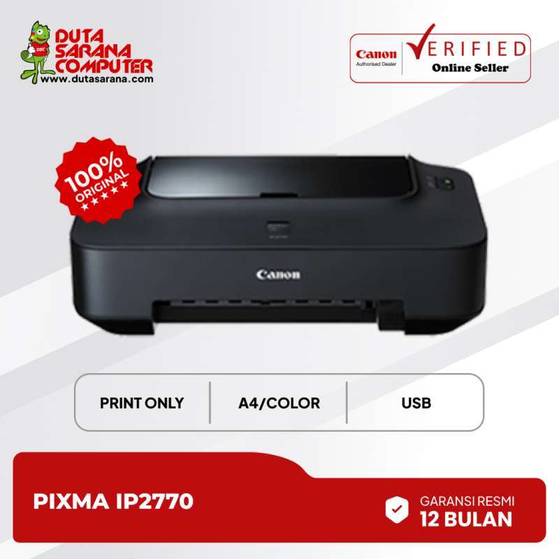 Jual Canon Pixma Ip2770 Printer - Black Di Seller Duta Sarana Computer ...