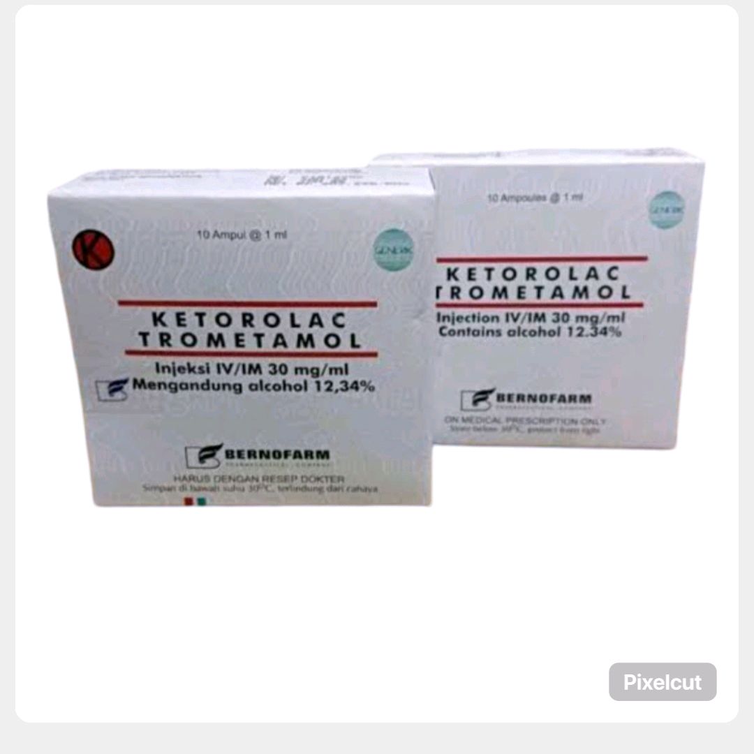 Jual Original Produk Ketorolac Injeksi /box Isi 10 Ampul Di Seller ...
