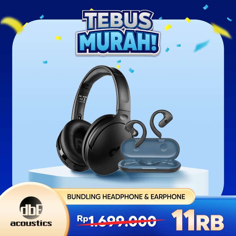 Promo Tiket Tebus Murah - Bundling Package Dbe Hbt180nc Hybrid Anc ...